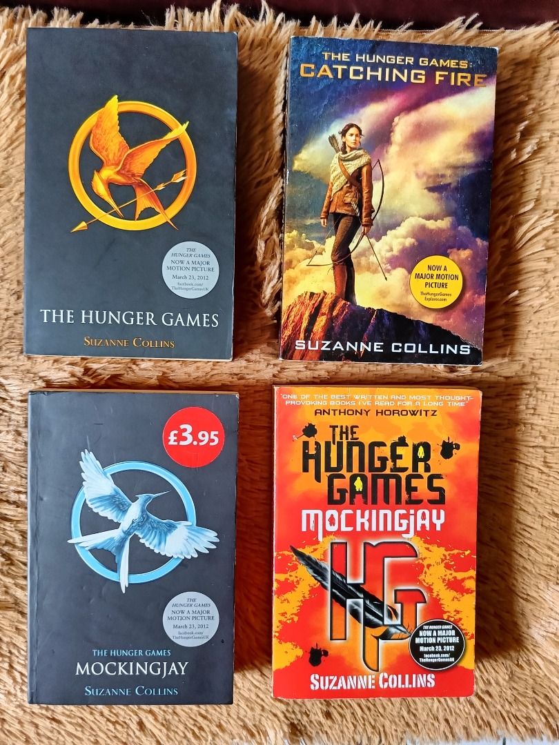 Bundle of 3 - Hunger Games, Catching Fire, Mocking Jay, Hobbies & Toys ...