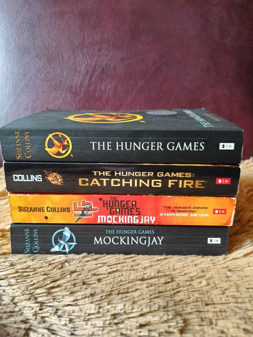 Bundle of 3 - Hunger Games, Catching Fire, Mocking Jay, Hobbies & Toys ...