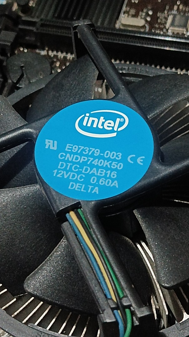 INTEL MOTHERBOARD, INTEL PENTIUM, INTEL STANDARD FAN, Computers & Tech ...