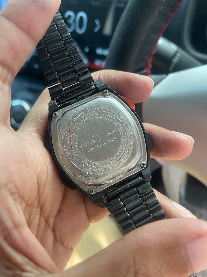 Jam Kiblat AlFajar Limited Edition, Men's Fashion, Watches ...