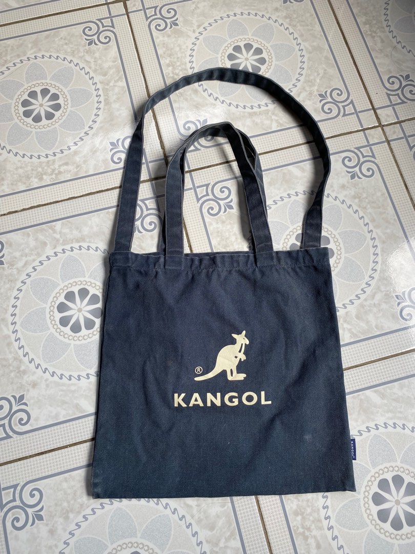 Kangol Denim Tote Bag, Women's Fashion, Bags & Wallets, Shoulder Bags ...