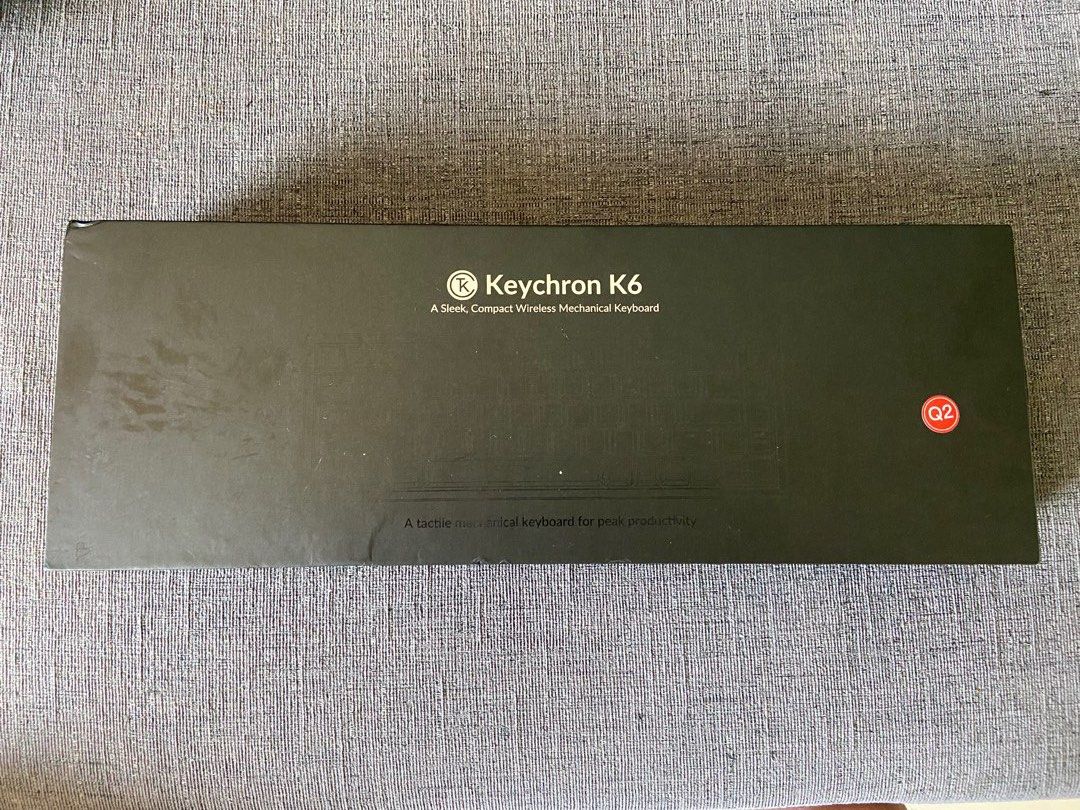 Keychron K6 Q2 Wireless Aluminium Mechanical Keyboard RGB Backlight, Computers & Tech, Parts ...