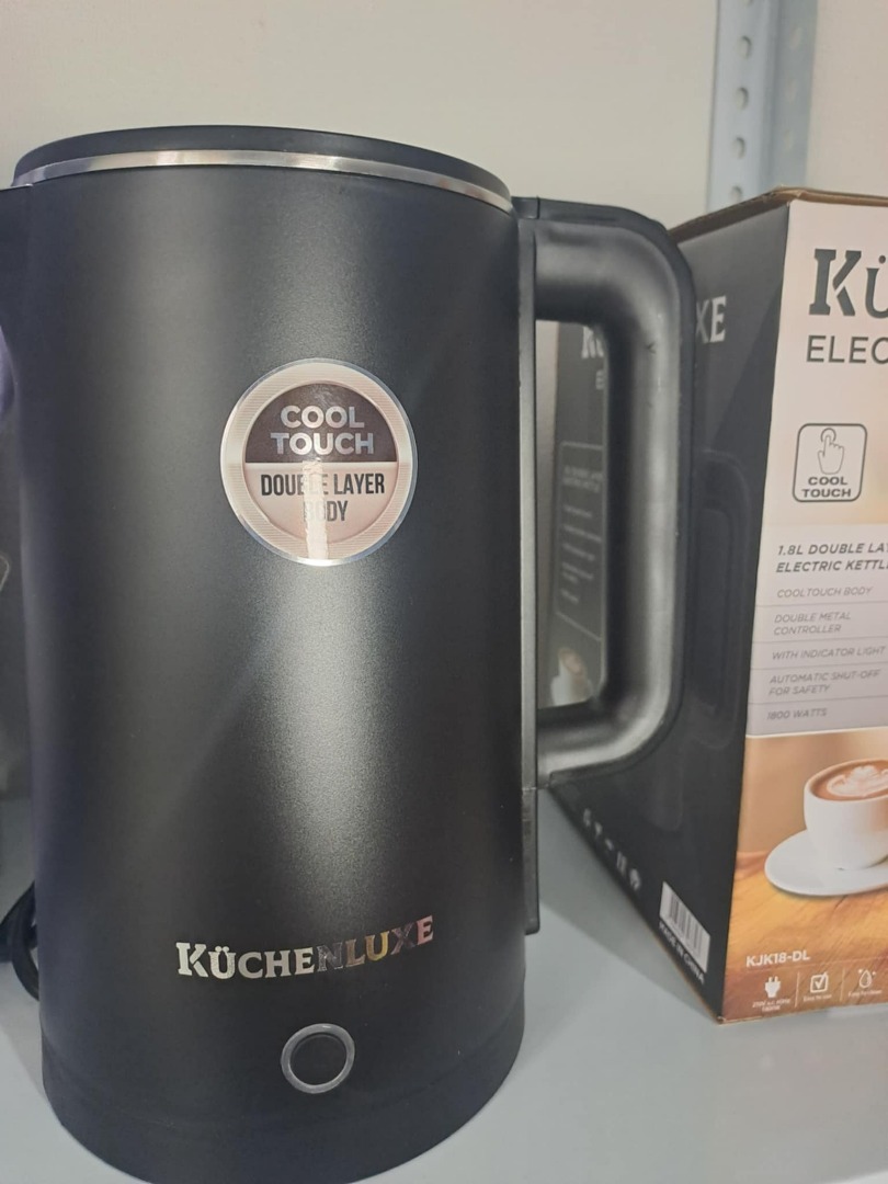 Kuchenluxe Double Layer Electric Kettle 1.8L, Furniture & Home Living ...
