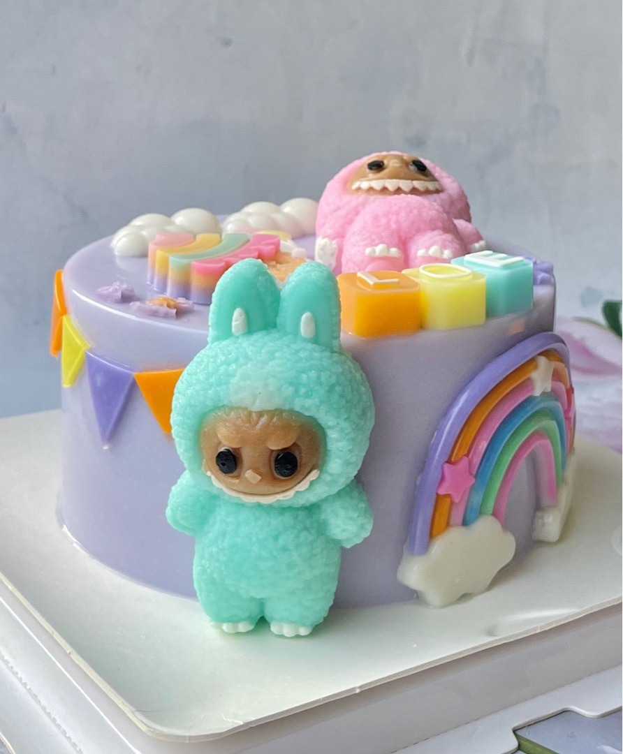 Labubu Jelly Cake | Labubu Agar Agar | Jelly Cake | Labubu Agar Jelly ...