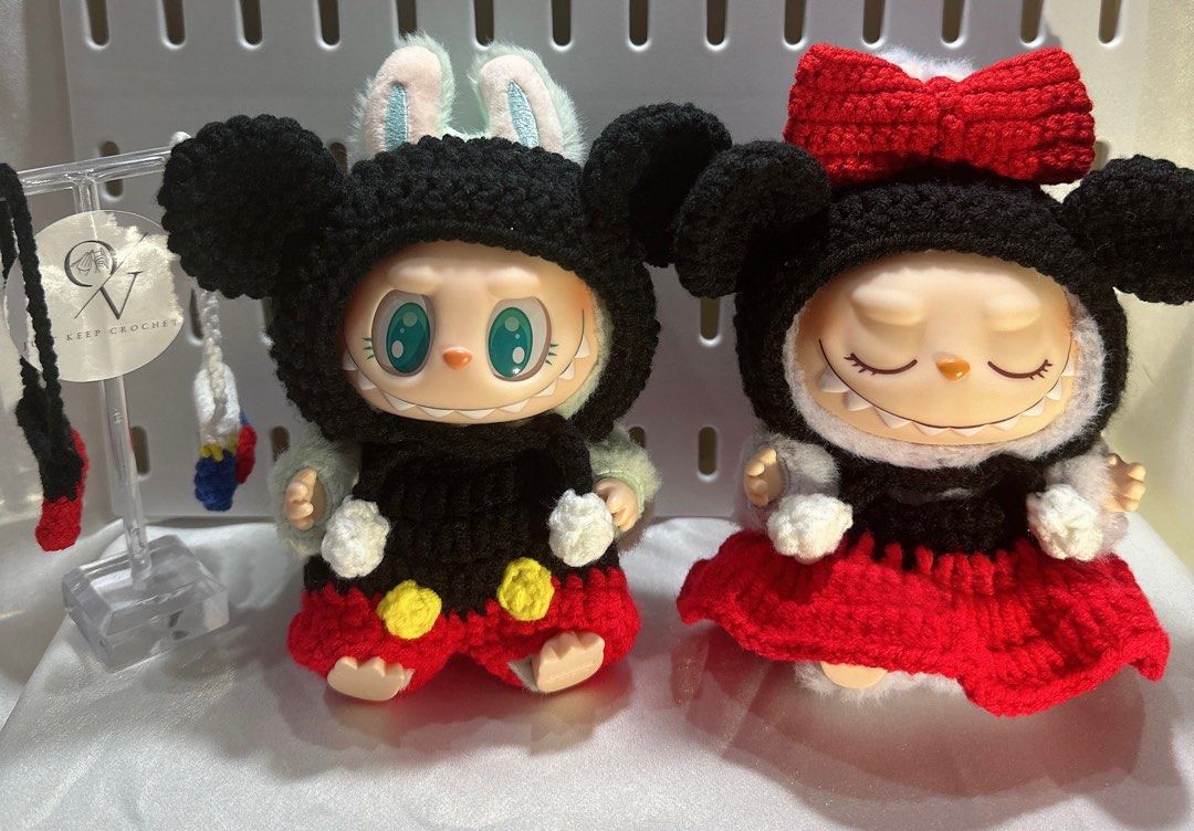 Labubu clothes for v1/v2 Minnie, Hobbies & Toys, Stationery & Craft ...