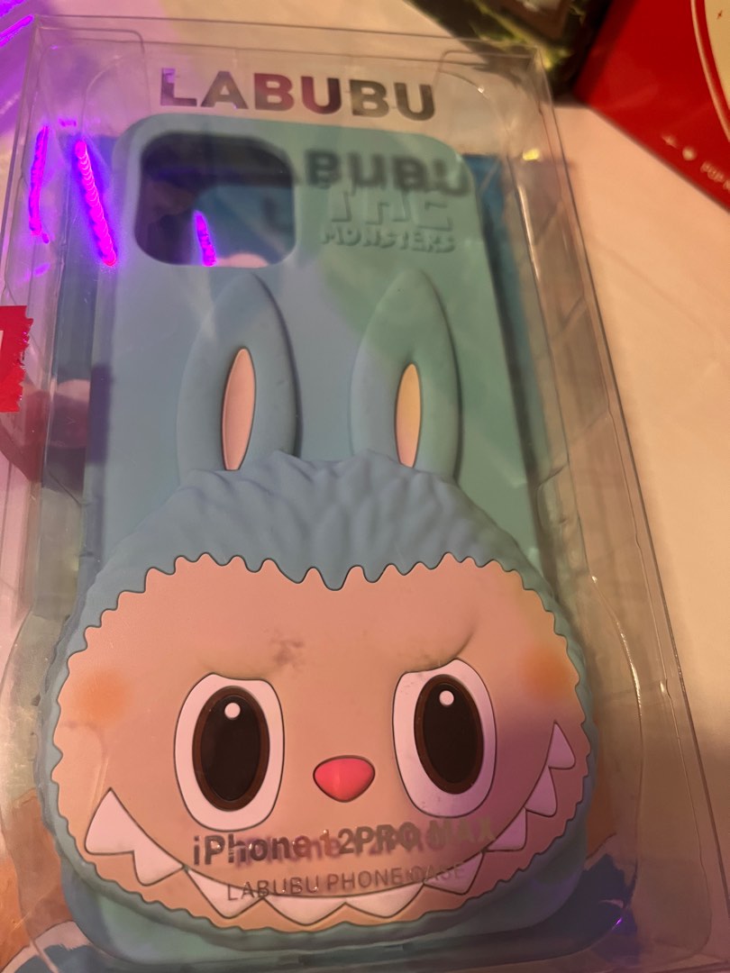 Labubu iPhone 12 Pro Max casing, Mobile Phones & Gadgets, Mobile ...