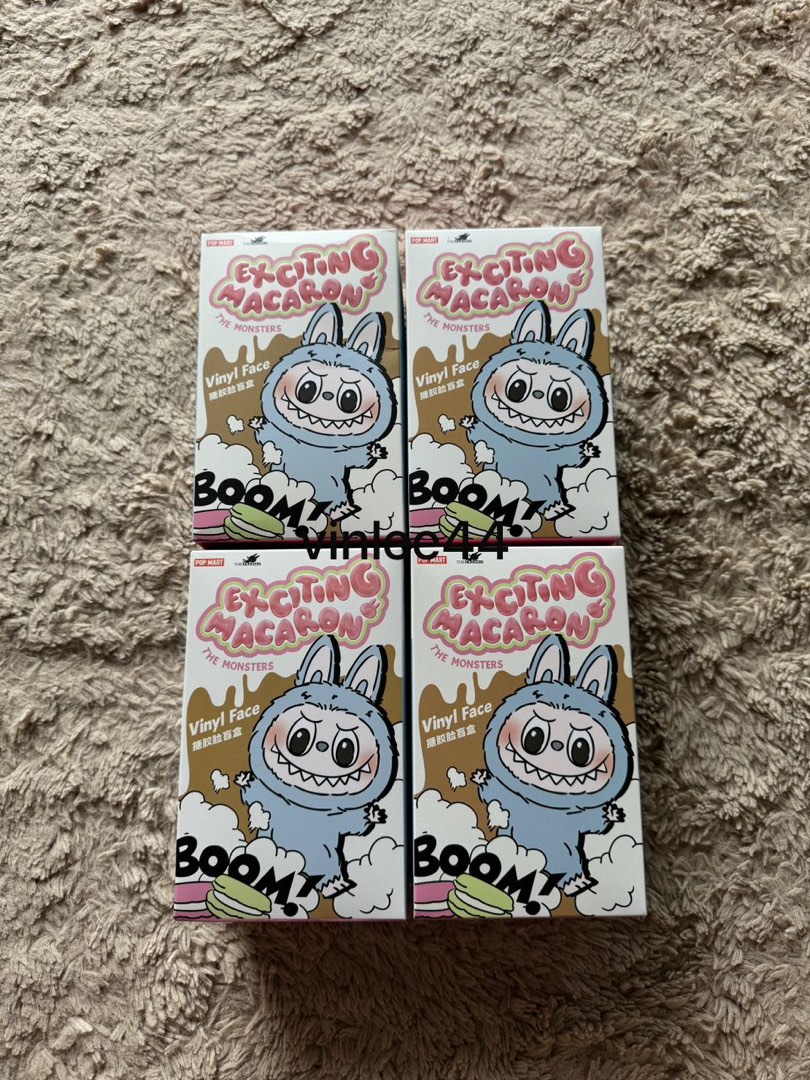 Labubu Macarons V1 BlindBox, Hobbies & Toys, Toys & Games on Carousell