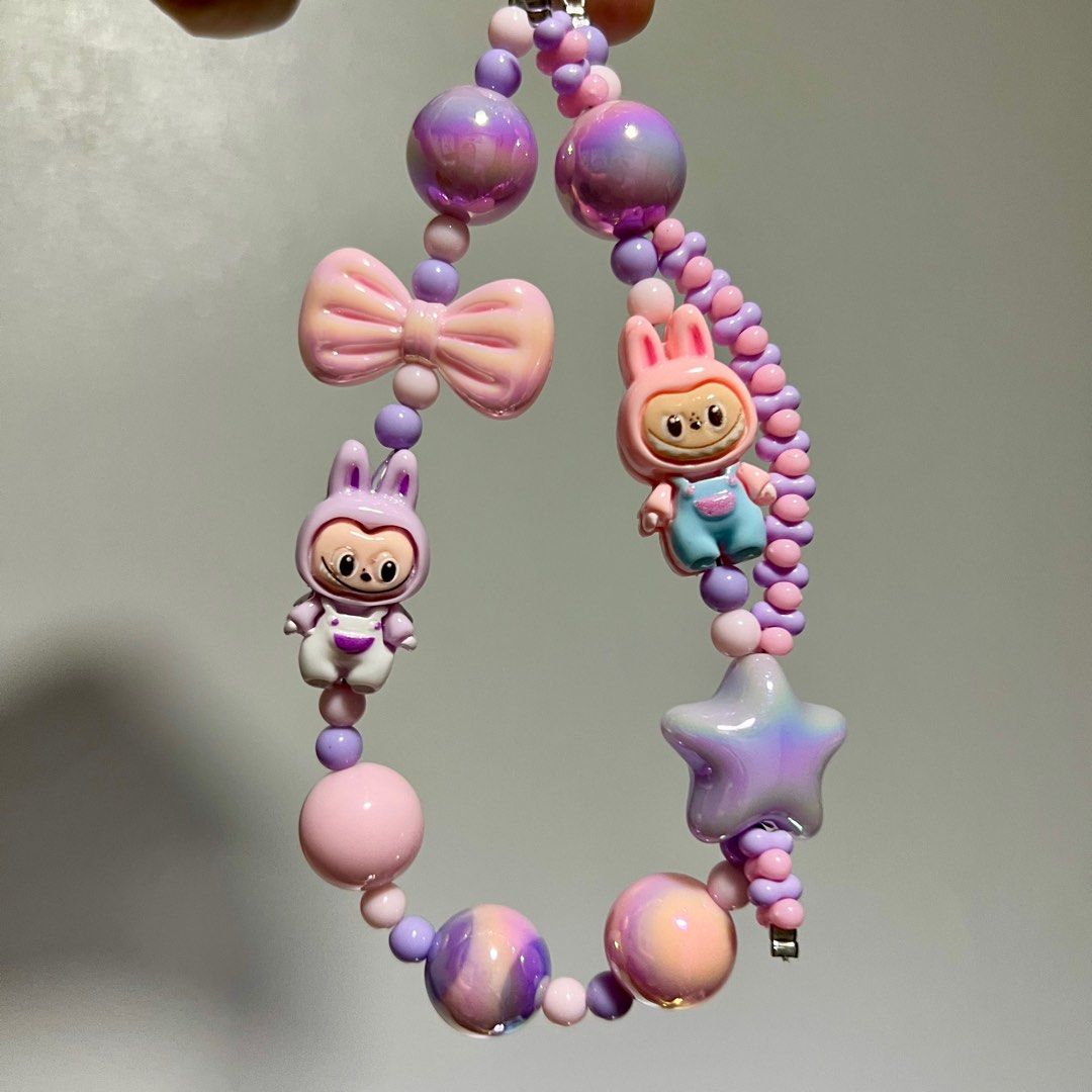 Labubu Phone Charm, Hobbies & Toys, Toys & Games on Carousell