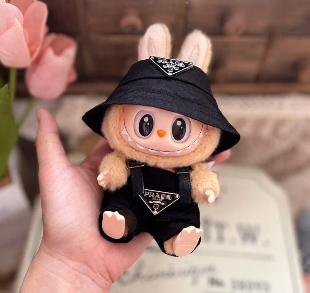 Labubu Prada Outfit, Hobbies & Toys, Toys & Games on Carousell
