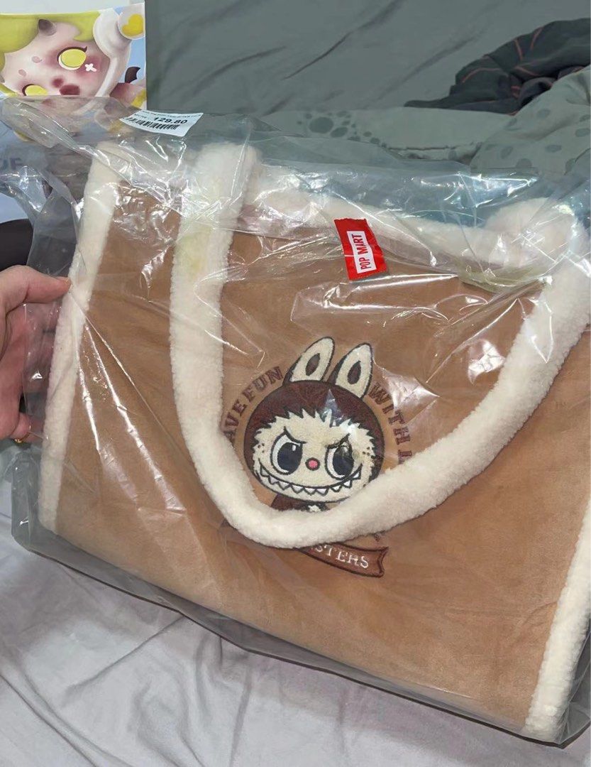 LABUBU PLUSH TOTE BAG, Luxury, Accessories on Carousell