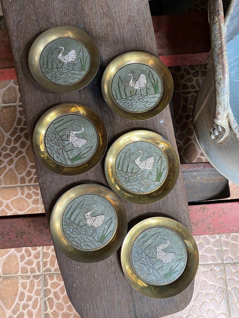 Lapik Cawan Tembaga Antik, Furniture & Home Living, Kitchenware ...