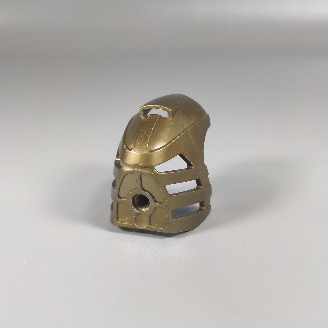 Lego Bionicle Mask - Toa Lhikan Flat Dark Gold Kanohi Hau, Hobbies ...