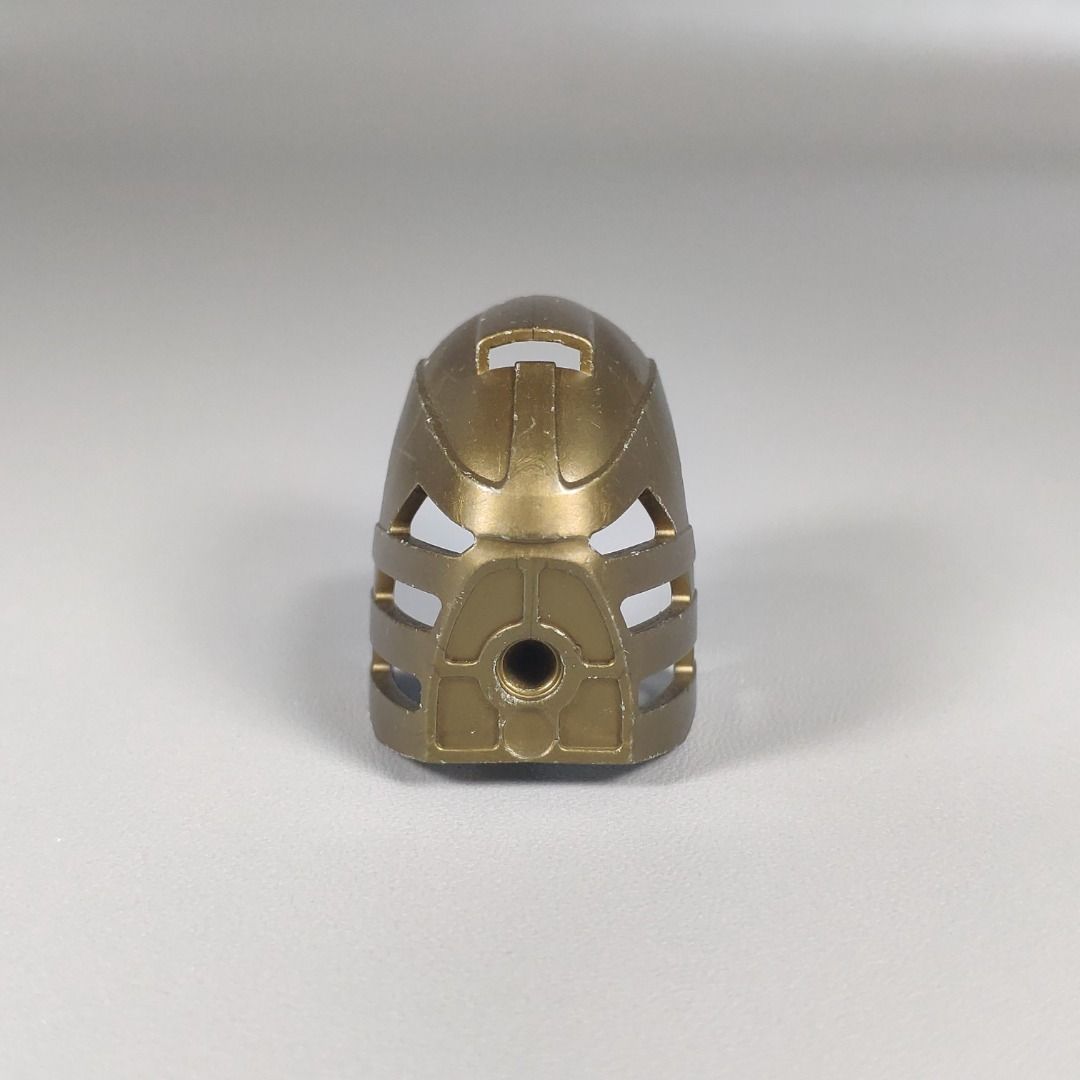 Lego Bionicle Mask - Toa Lhikan Flat Dark Gold Kanohi Hau, Hobbies ...