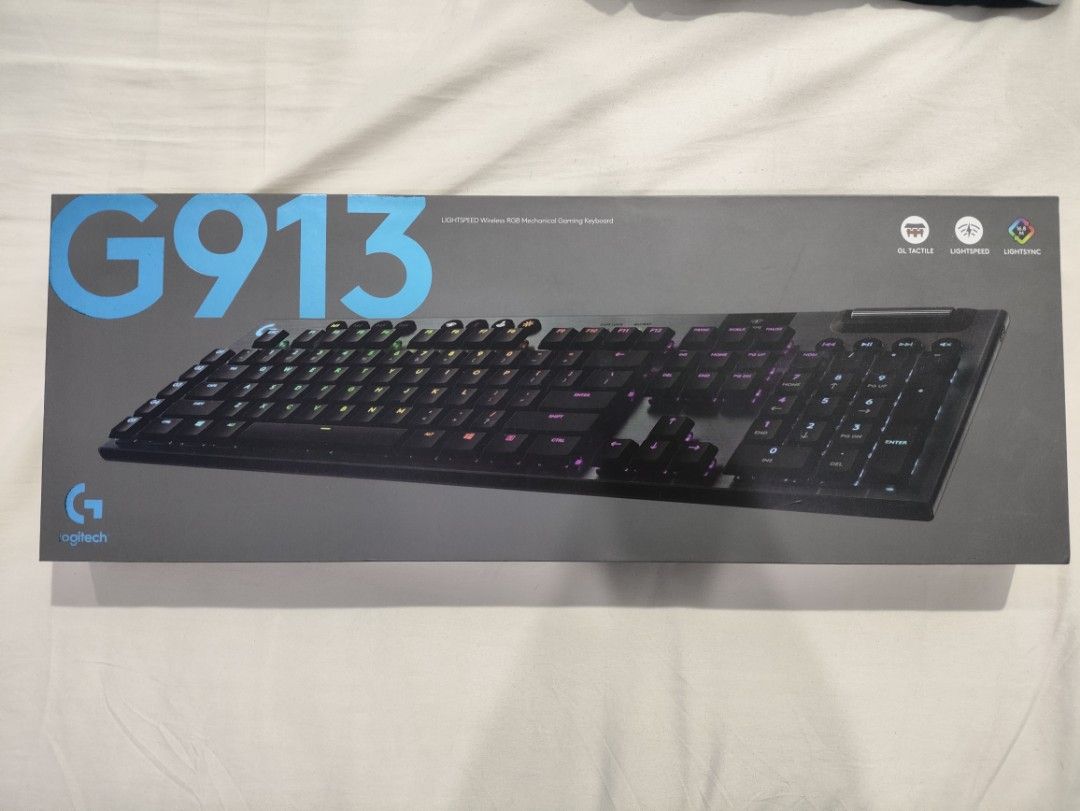 LOGITECH G913 LIGHTSPEED WIRELESS KEYBOARD, Computers & Tech, Parts & Accessories, Computer ...