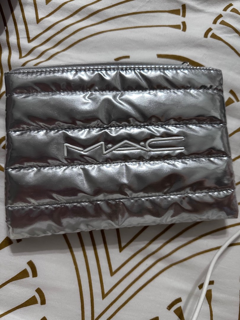 MAC Quilted Puffer Makeup Pouch, Women's Fashion, Bags & Wallets ...