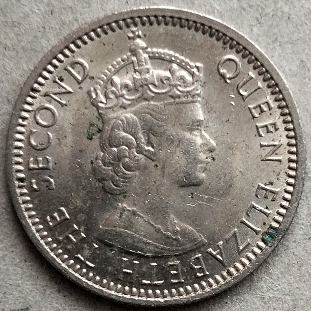 Malaya & British Borneo, Queen Elizabeth II 1961 KN 10 Cents coin, Hobbies & Toys, Collectibles ...