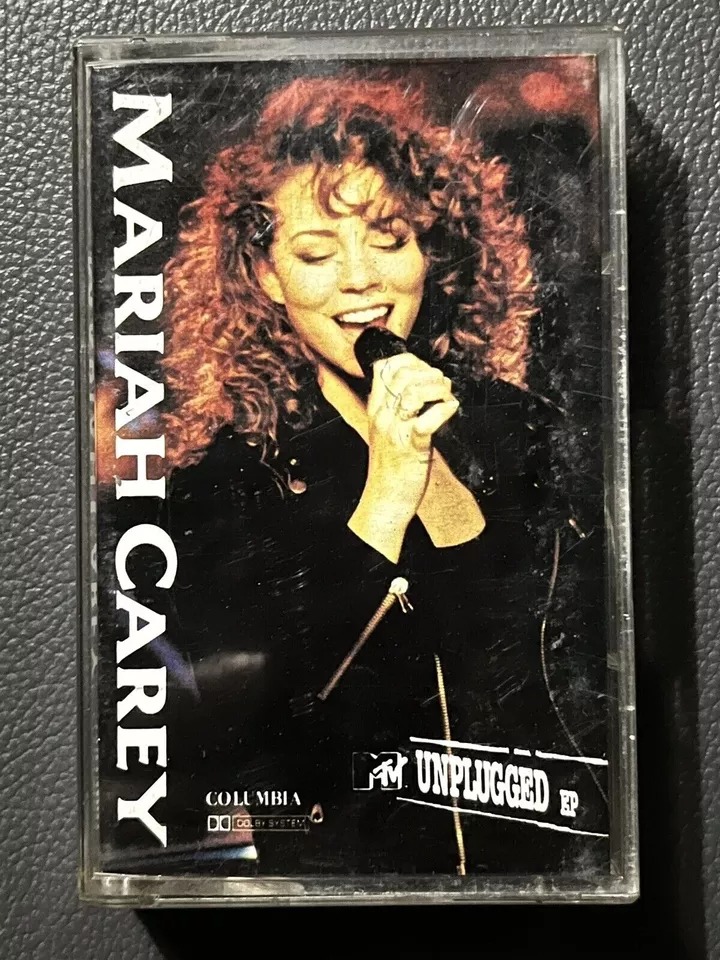 MARIAH CAREY MTV Unplugged RARE PHILIPPINES Paper Label Cassette Tape ...