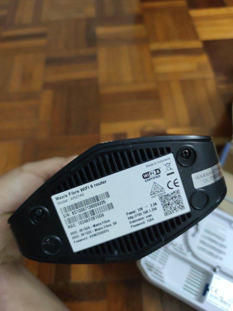 Maxis modem router, Computers & Tech, Parts & Accessories, Networking ...