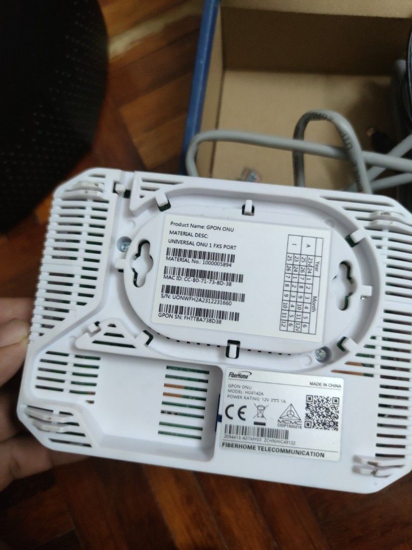 Maxis modem router, Computers & Tech, Parts & Accessories, Networking ...