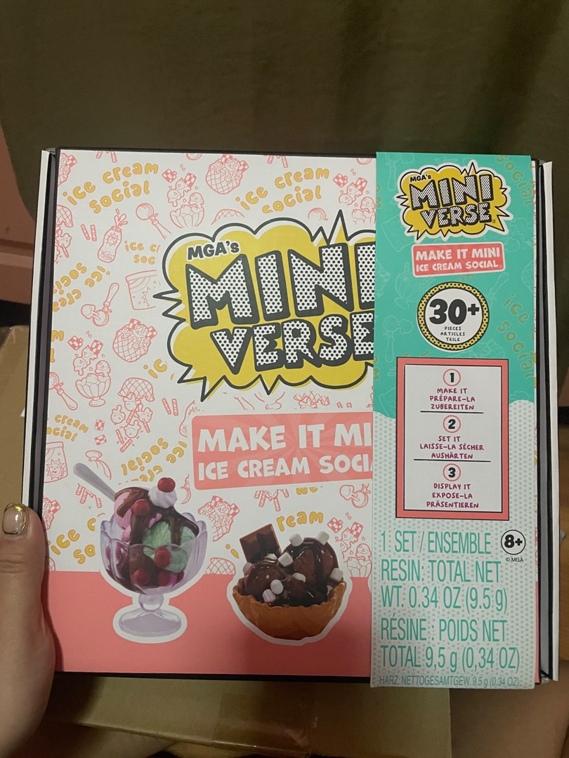 MGA MINIVERSE: make it mini Ice cream shop, Hobbies & Toys, Toys ...