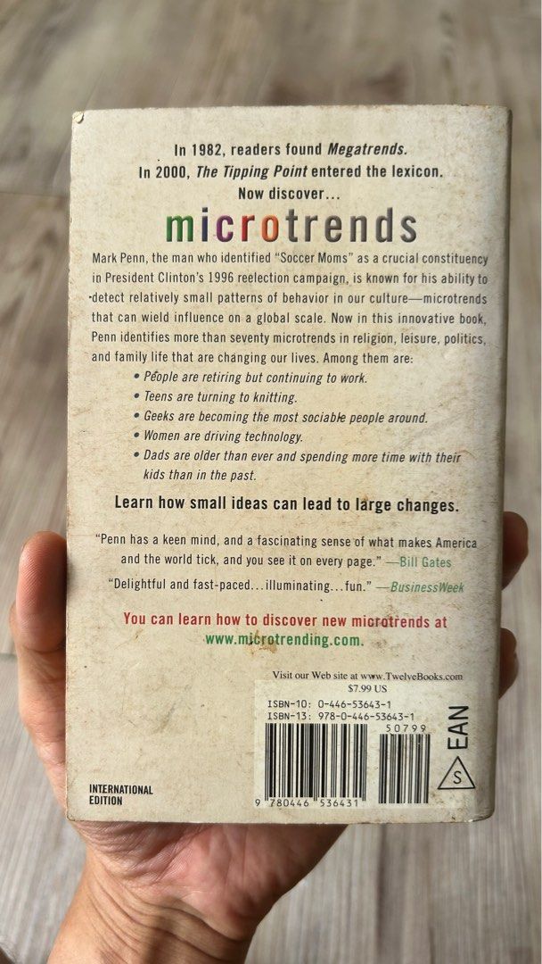 Microtrends: The Small Forces Behind Tomorrow's Big Changes, Hobbies ...