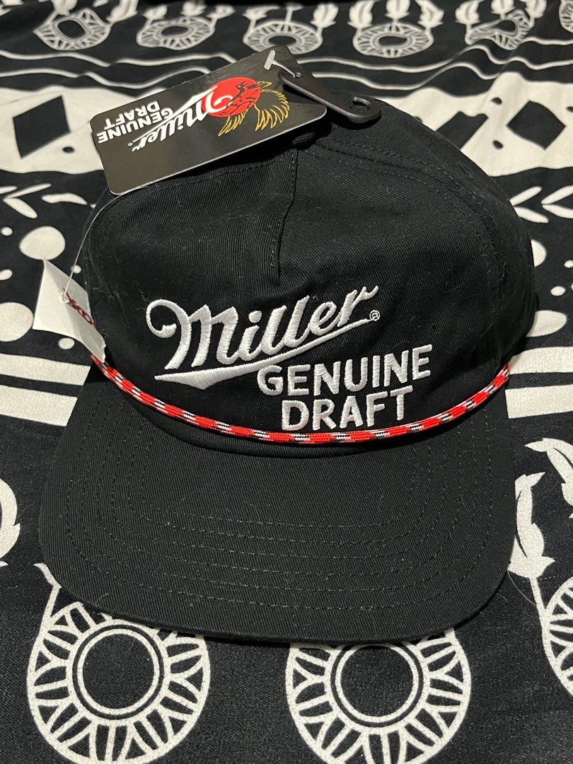 Miller Genuine Draft Cap (Original), Men's Fashion, Watches ...