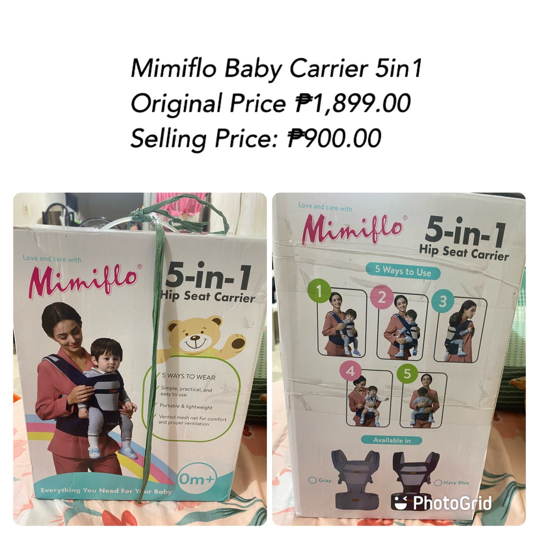 Mimiflo Carrier, Babies & Kids, Going Out, Carriers & Slings on Carousell