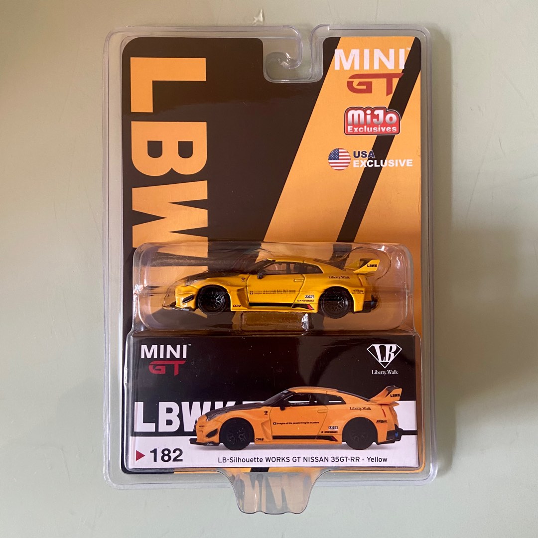 Mini GT R35 LBWK liberty walk nissan skyline, 興趣及遊戲, 玩具 & 遊戲類 - Carousell