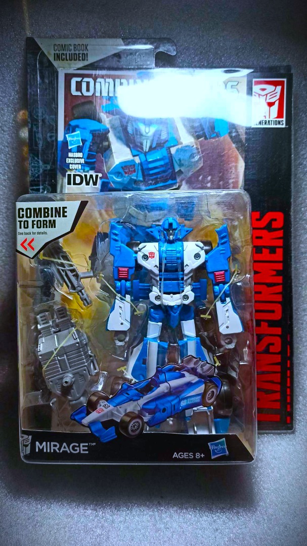 MISB CW MIRAGE Deluxe Class Hasbro Autobot Transformers, Hobbies & Toys ...