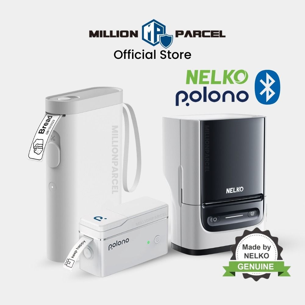 NELKO Thermal Printer | POLONO Name Label Printer | Sticker Printer ...