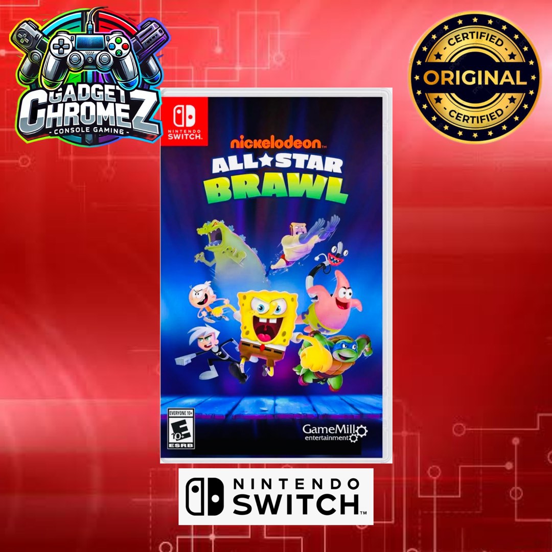 Nickelodeon All Star Brawl | Nintendo Switch Game | BRANDNEW, Video ...