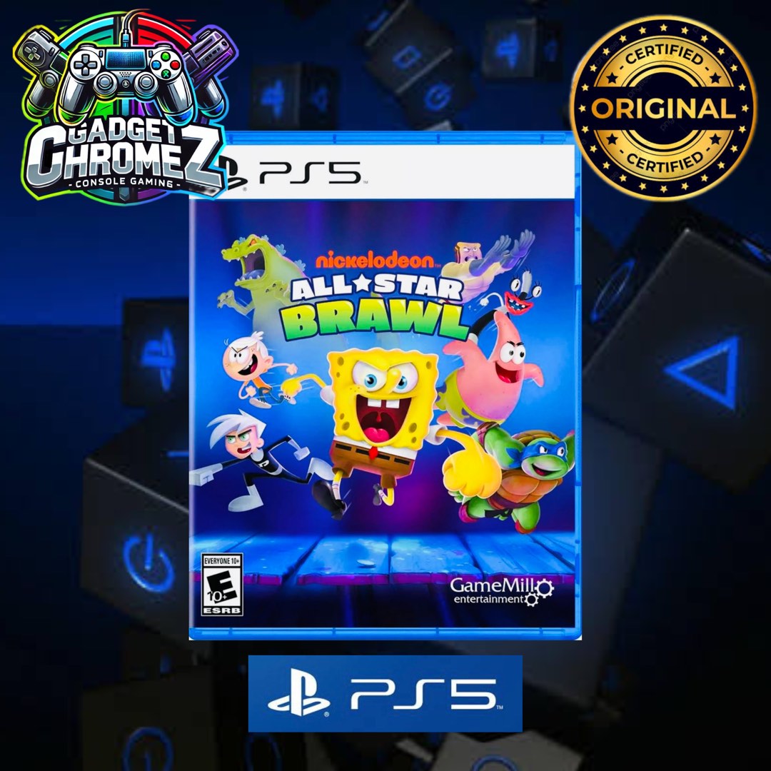 Nickelodeon All Star Brawl | PS5 Game | BRANDNEW, Video Gaming, Video ...