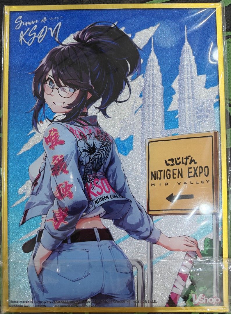 Nijigen Expo 2023 Summer With Kson (Kson Flashing Signing Board ...