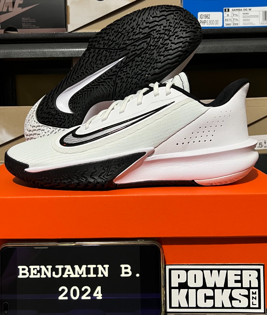 Nike Precision 7 ‘White Black’, Men's Fashion, Footwear, Sneakers on ...