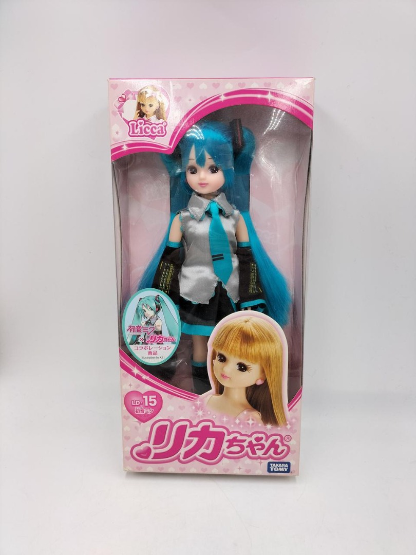 NRFB Hatsune Miku Licca-chan Licca Doll TAKARA, Hobbies & Toys, Toys ...