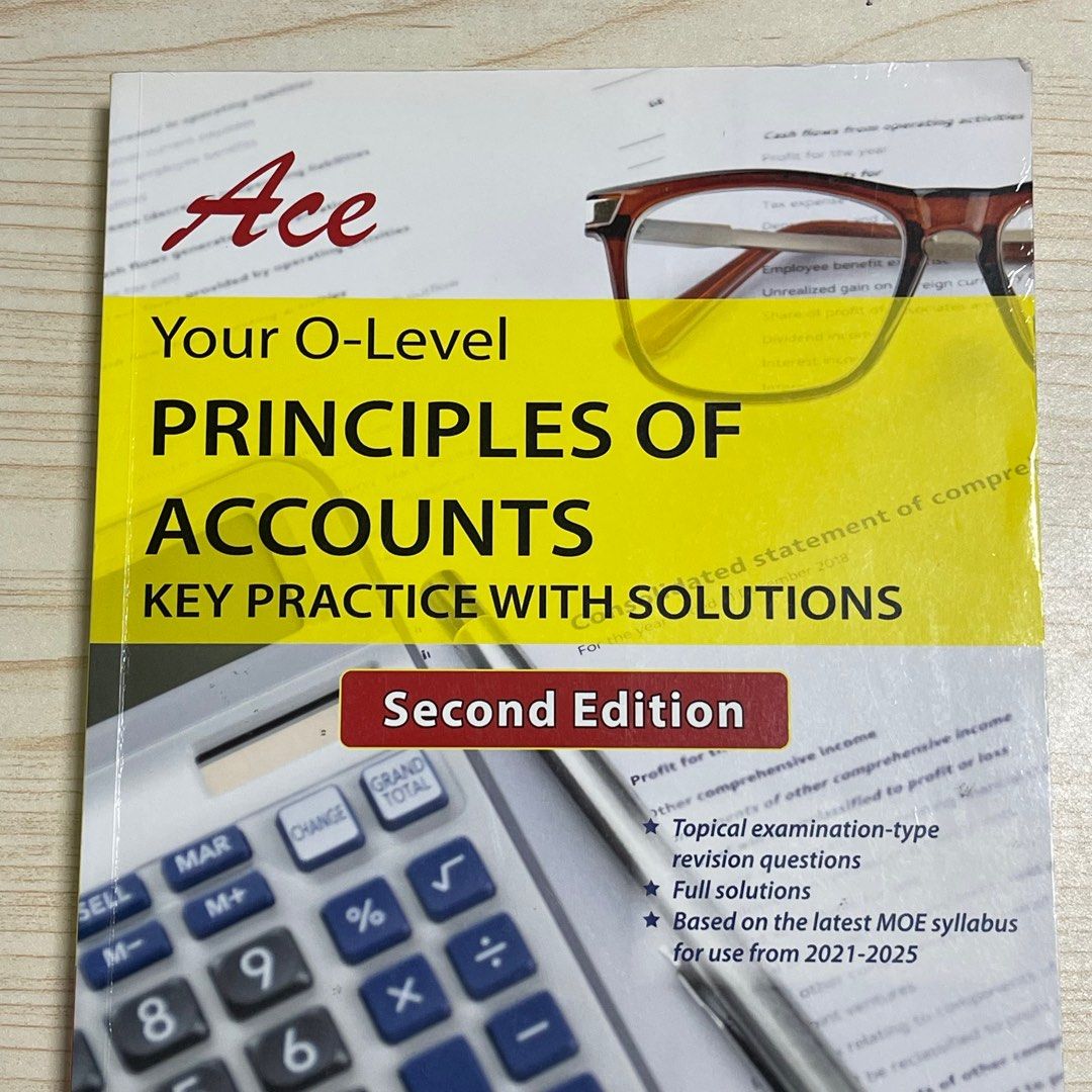 O Level Principles of Accounting/POA Assessment Book, Hobbies & Toys ...