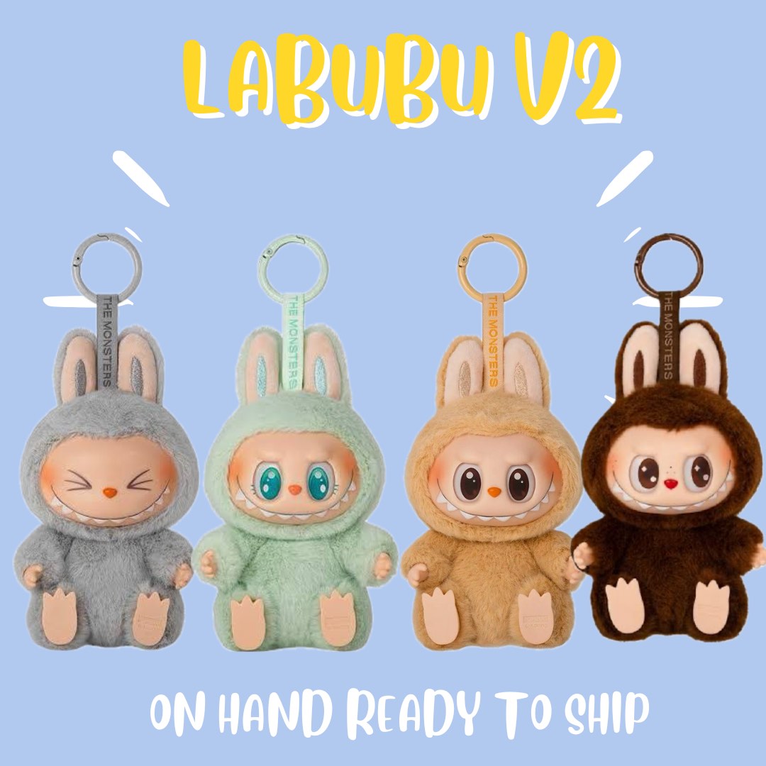 ON HAND: LABUBU V2 HAVE A SEAT HEHE QUQU BABA DUO DUO, Hobbies & Toys ...