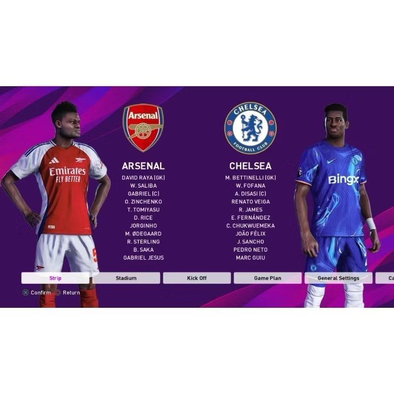 OPTION FILE PES 2020 PATCH SEASON 24/25 PS4 ORI, Video Gaming, Video ...