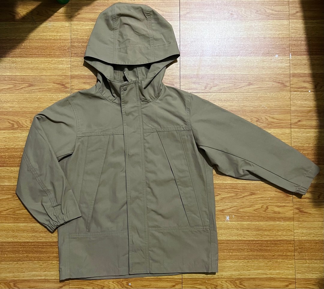 Original Uniqlo waterproof jacket, Babies & Kids, Babies & Kids Fashion ...