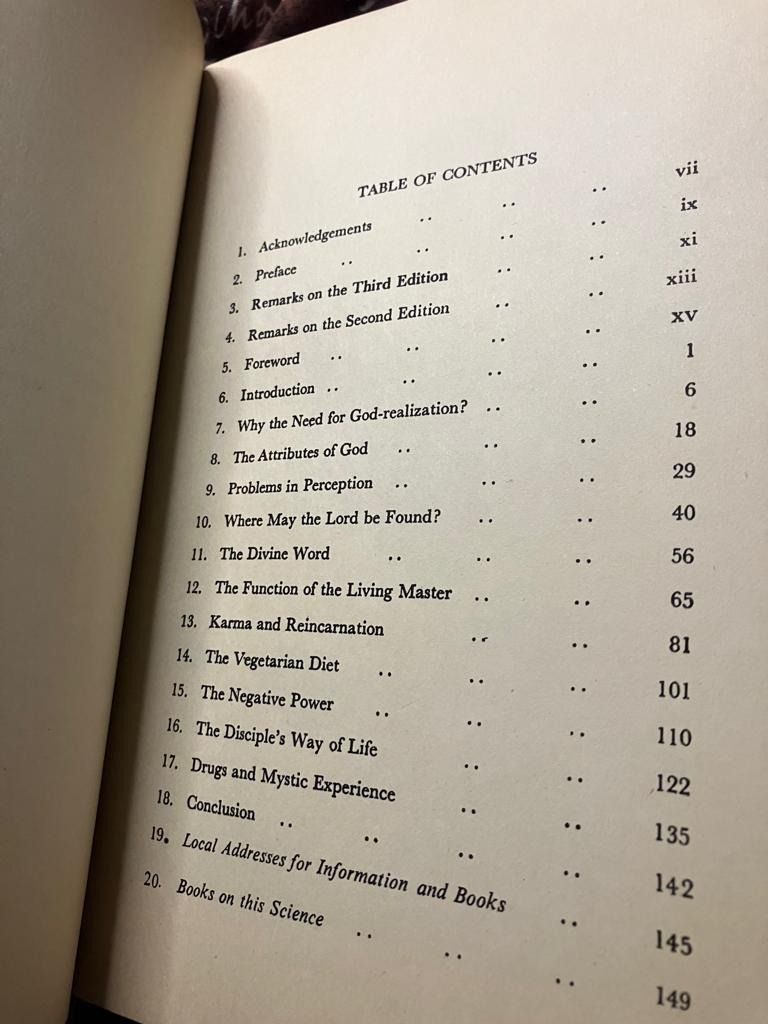 PAPERBACK 1984 Liberation Soul Karma Sant Mat, Radha Soami Maharaj ...