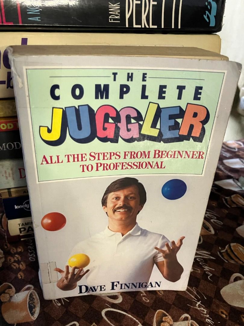 PAPERBACK 1994 Complete Juggler Dave Finnigan Hobby Skill Juggling Art ...