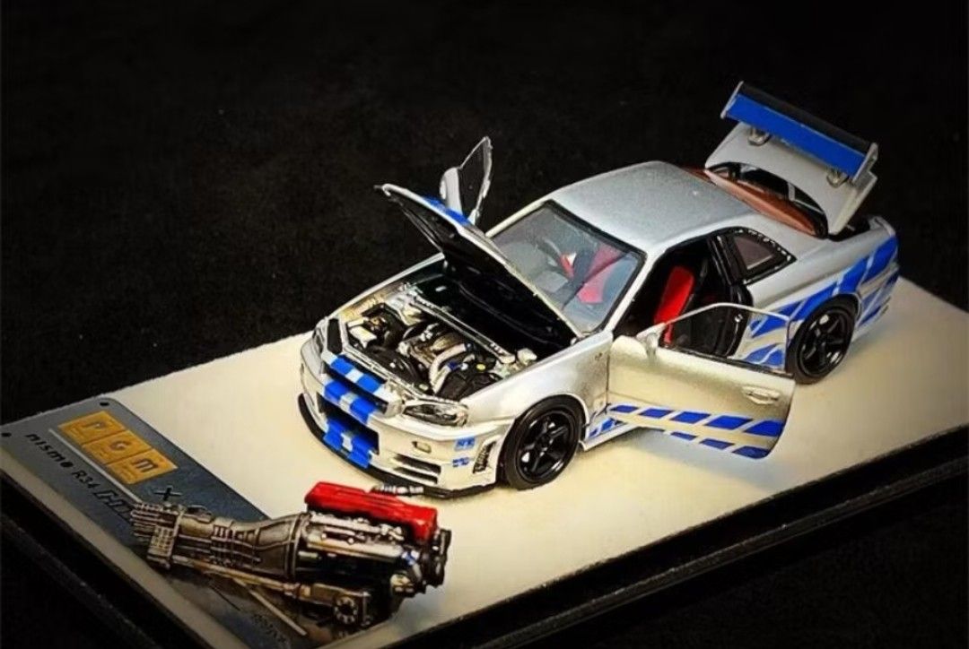 PGM X Onemodel Nissan Skyline R34 Brian, Hobbies & Toys, Toys & Games ...