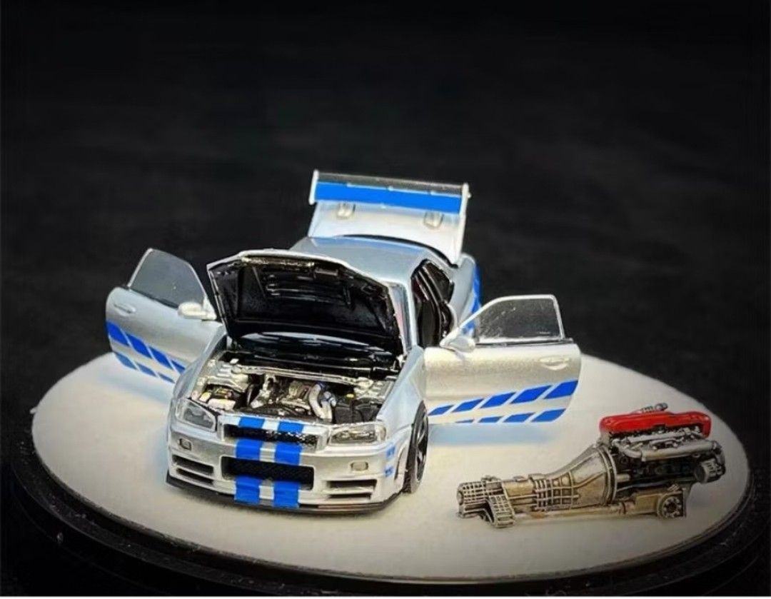 PGM X Onemodel Nissan Skyline R34 Brian, Hobbies & Toys, Toys & Games ...