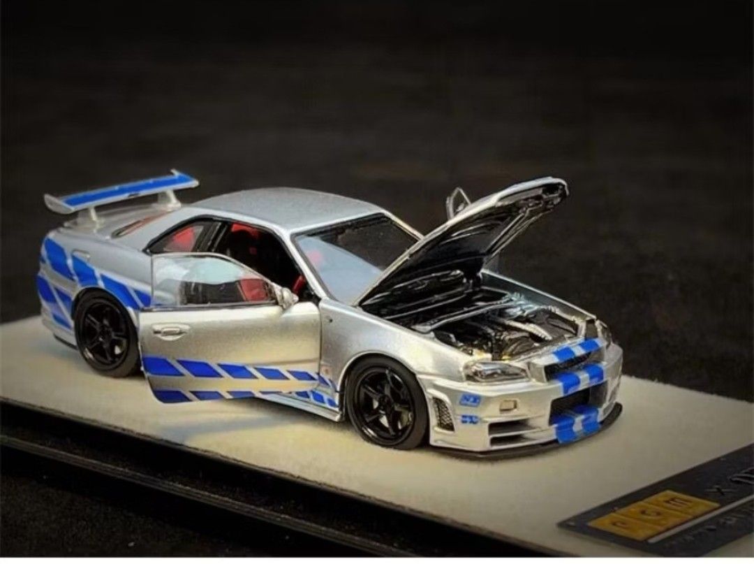 PGM X Onemodel Nissan Skyline R34 Brian, Hobbies & Toys, Toys & Games ...