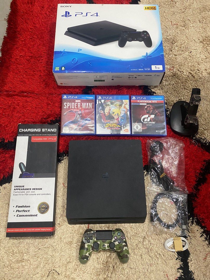 Playstation 4 ( ps4 ) 500GB FAT SLIM PRO 1TB, Video Gaming, Video Game ...