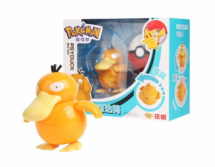 Pokemon Psyduck Psy Duck Transform Action Figure BNIB Christmas Gift ...