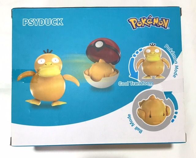 Pokemon Psyduck Psy Duck Transform Action Figure BNIB Christmas Gift ...