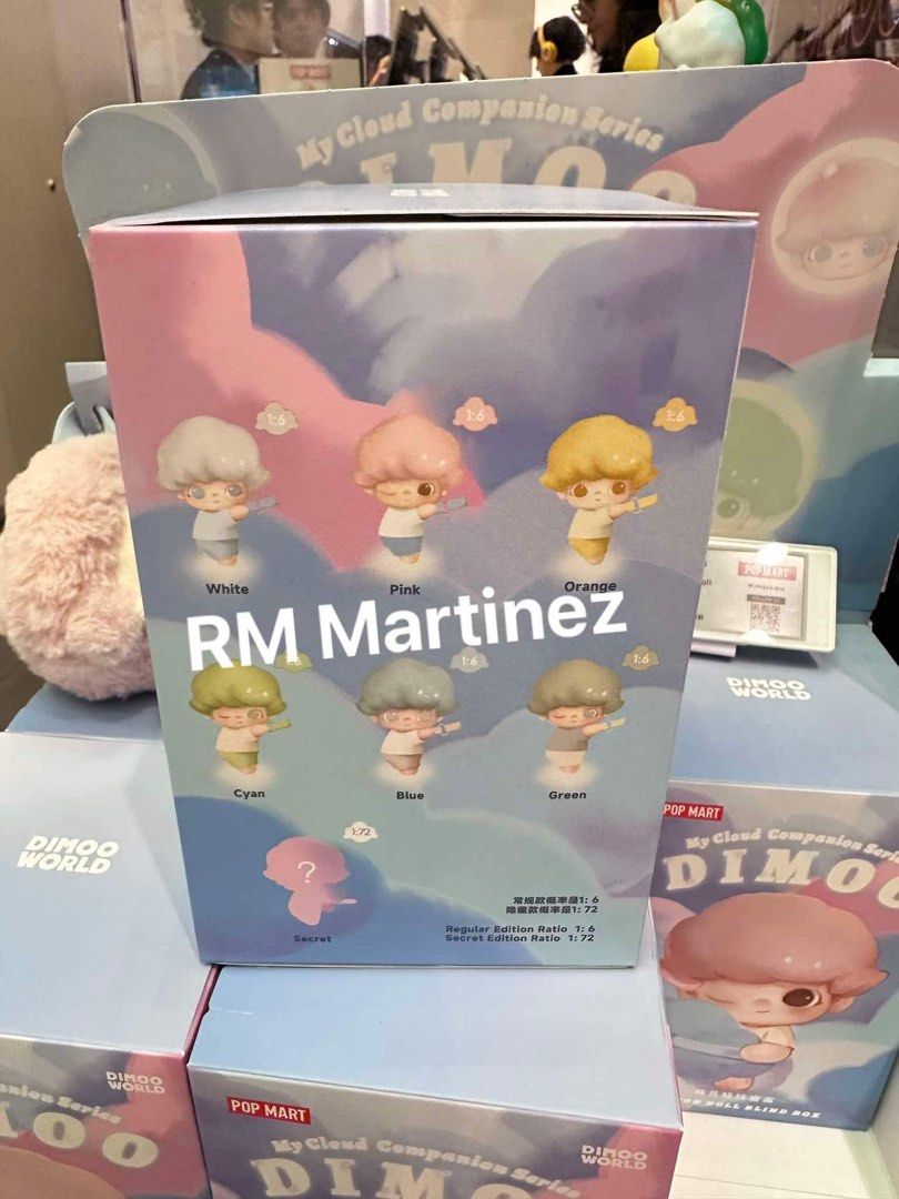 Pop Mart Dimoo, Crybaby Powerpuff Girls & Luminous Display Container ...