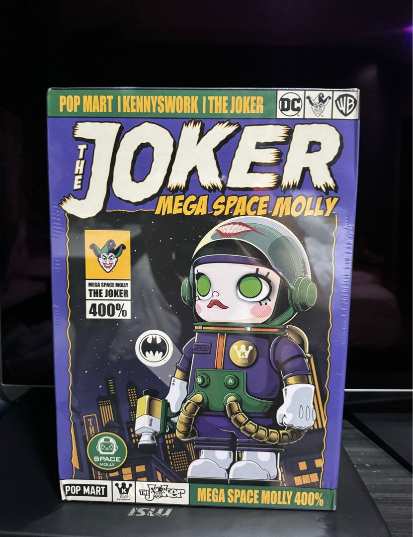 POP MART MEGA SPACE MOLLY JOKER 400%, Hobbies & Toys, Toys & Games on ...