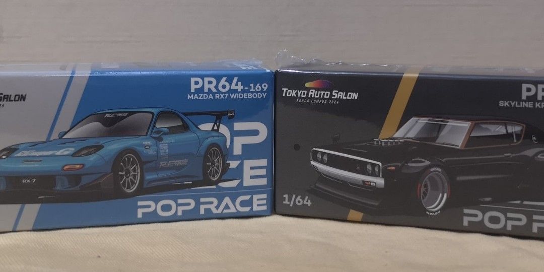 Pop race taskl re-amemiya rx7/kenmeri skyline gtr tokyo auto salon ...